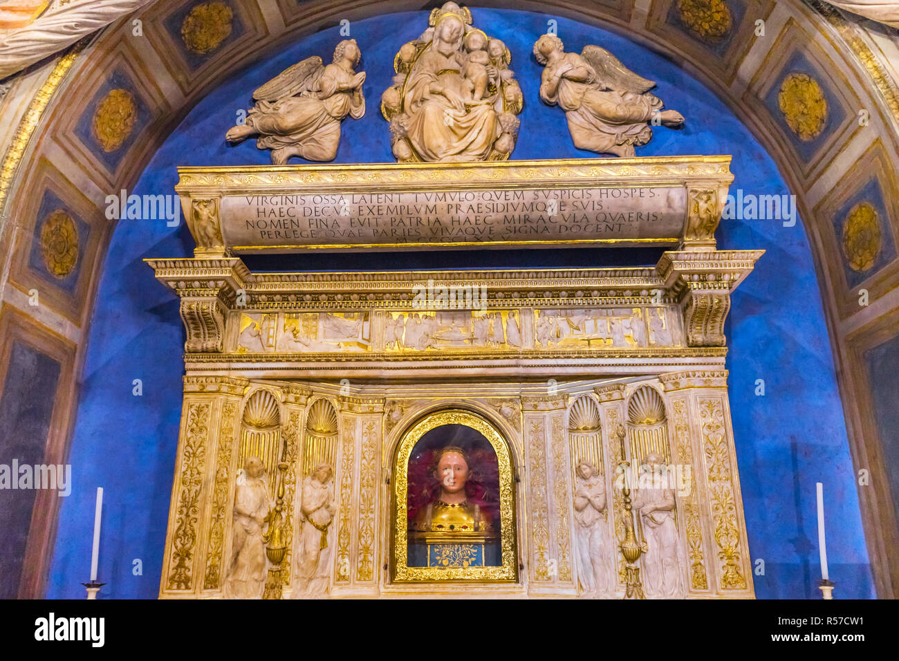 Saint Fina Altar Relics Collegiate Church of Santa Maria Assunta San ...