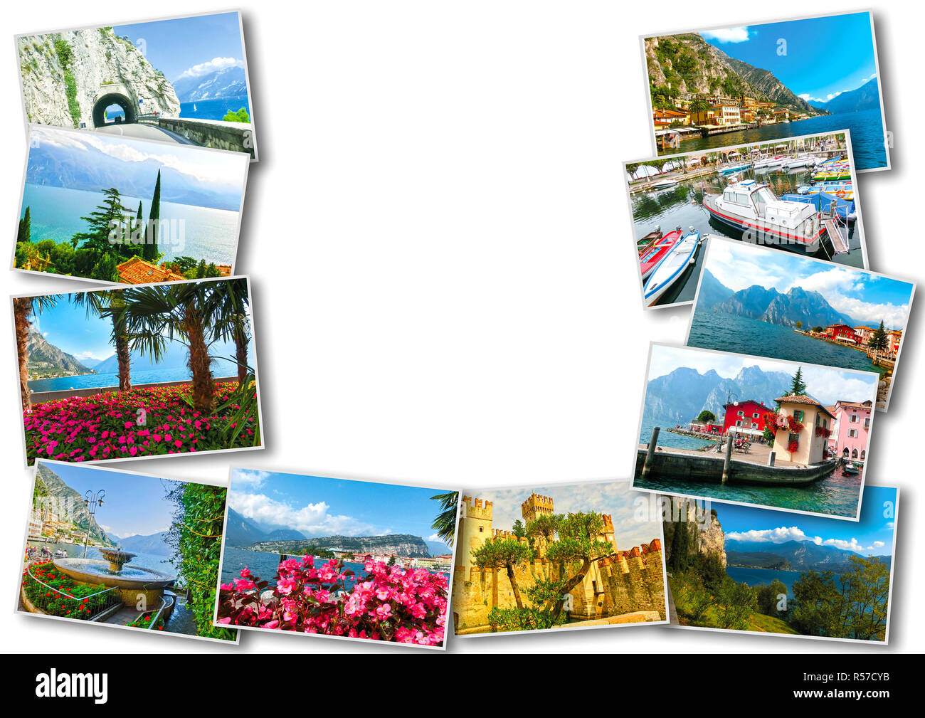 Lago collage hi-res stock photography and images - Alamy