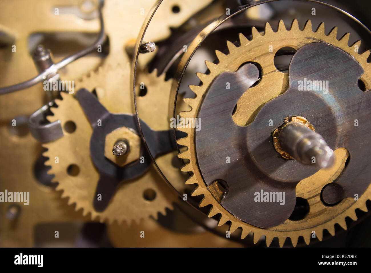Macro shot mechanical watch movement hi-res stock photography and ...