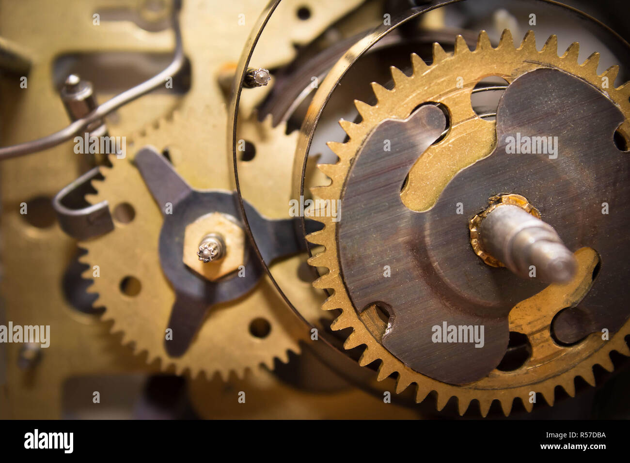 Macro shot mechanical watch movement hi-res stock photography and ...