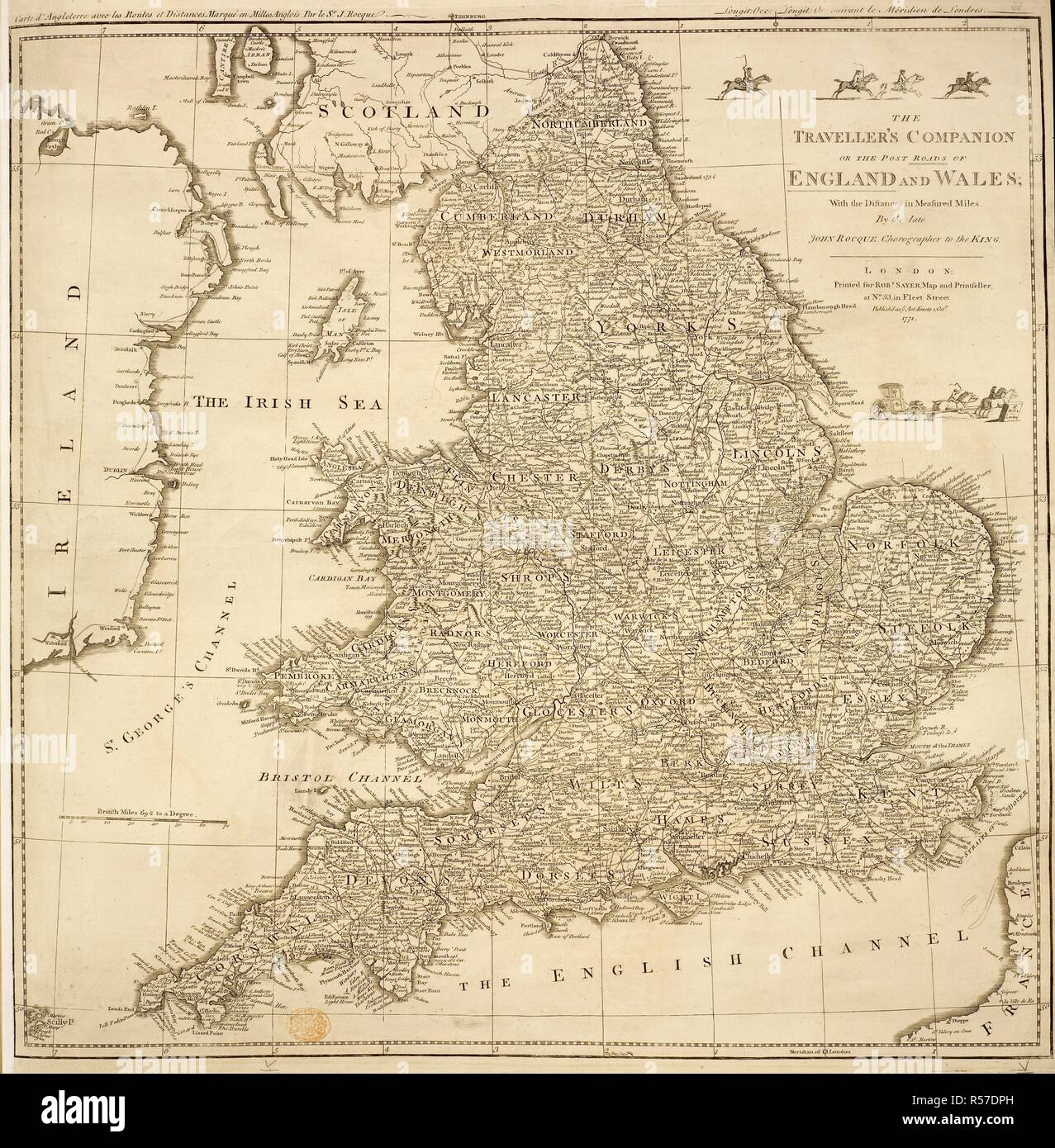 London map 1771 hi-res stock photography and images - Alamy