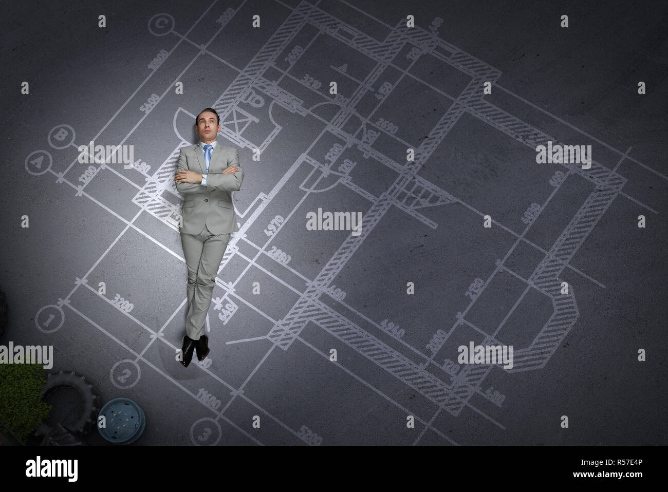 Great floor plan hi-res stock photography and images - Alamy