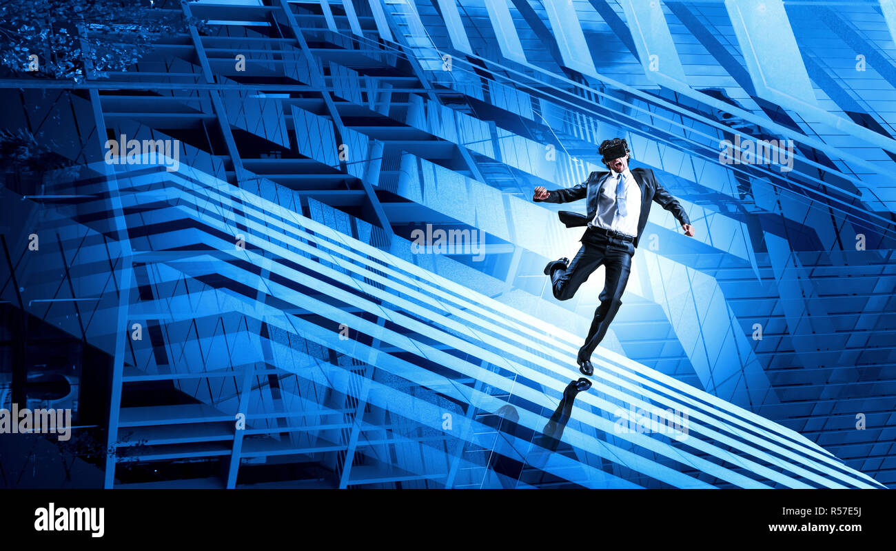 Future of technology. Mixed media Stock Photo - Alamy