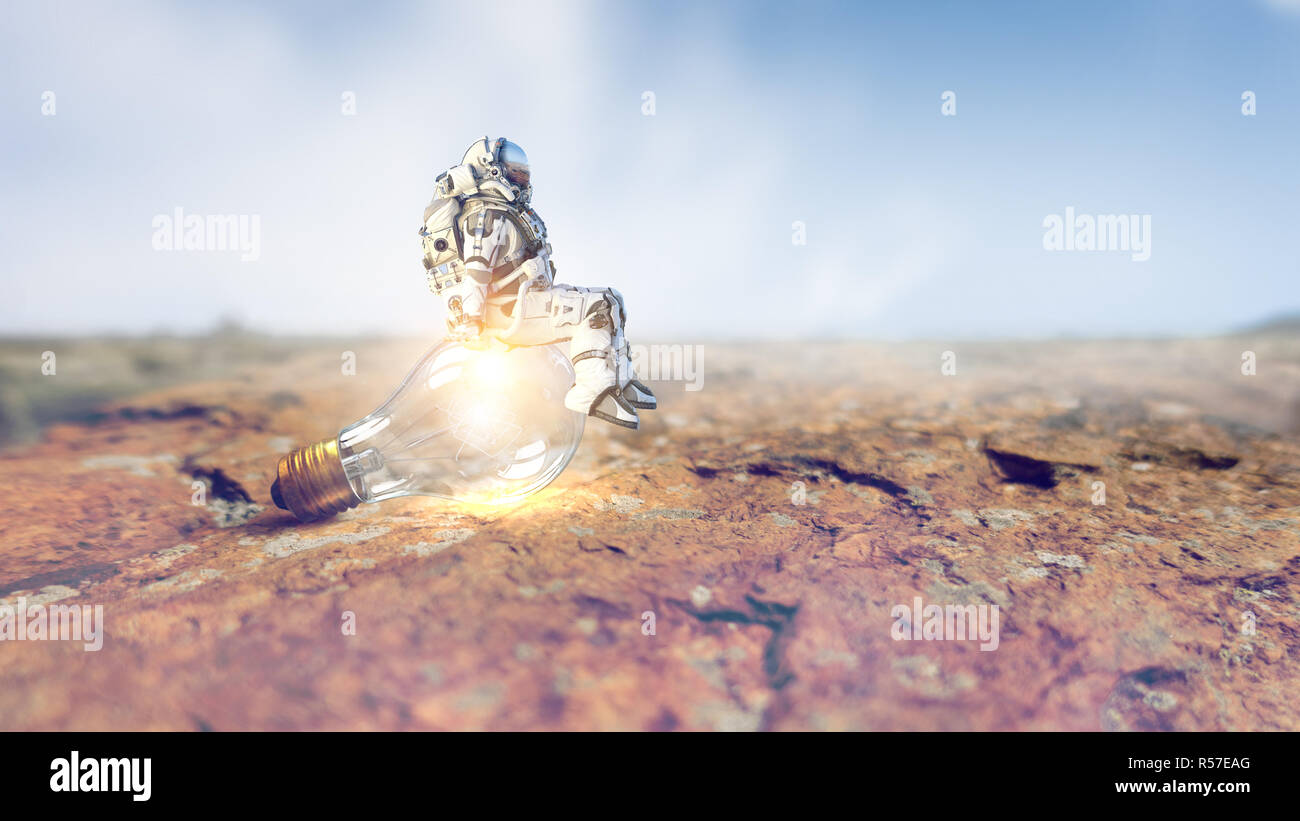 Alien in spacesuit hi-res stock photography and images - Alamy