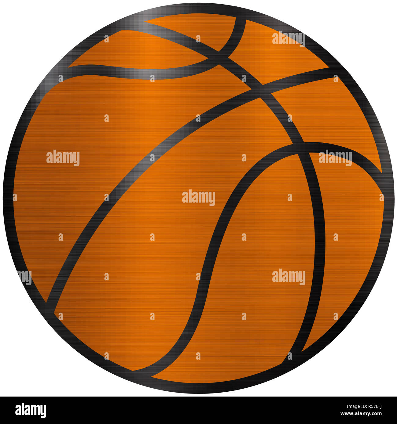 ball basketball sport orange color Stock Photo - Alamy