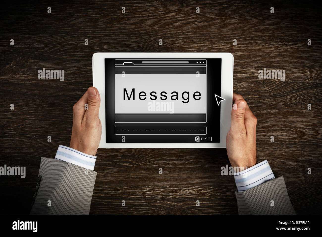 Media technologies in use Stock Photo - Alamy