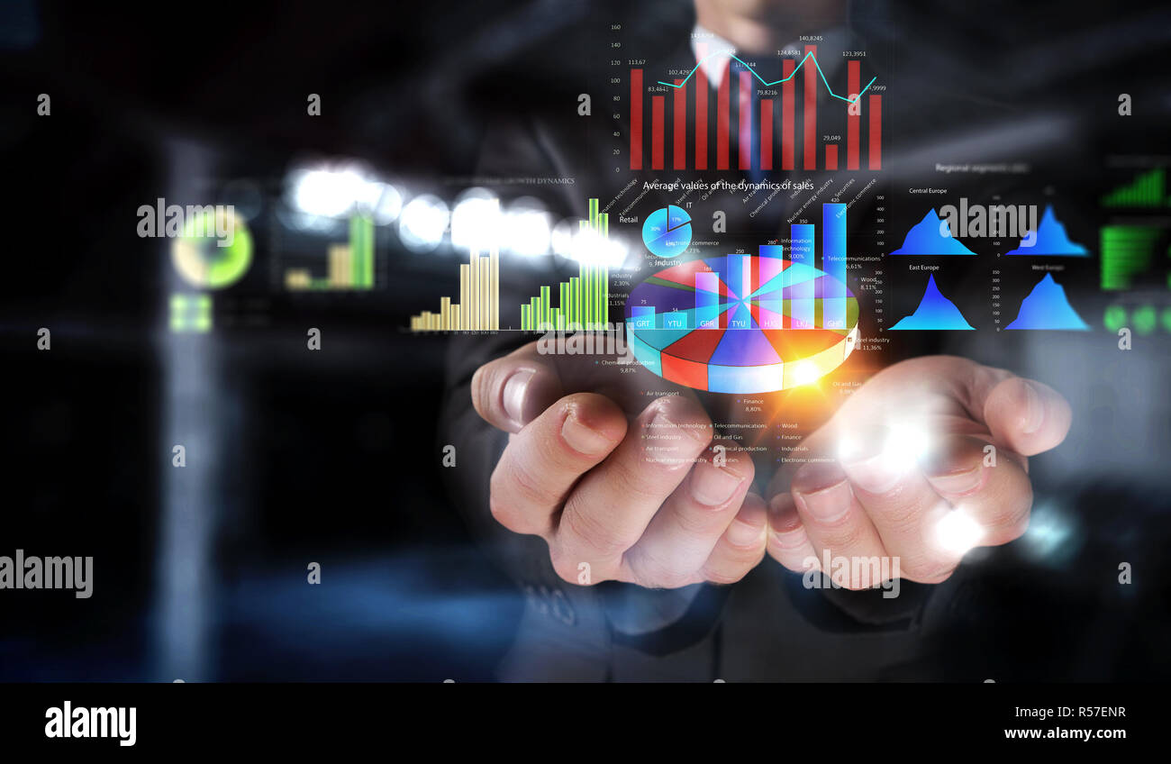 Media technologies for business. Mixed media Stock Photo - Alamy