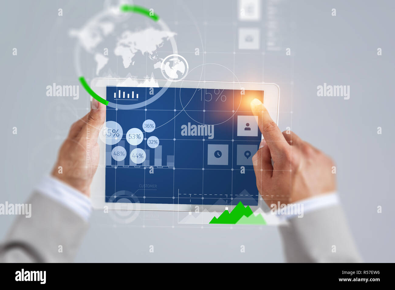 Connection technologies for business Stock Photo - Alamy