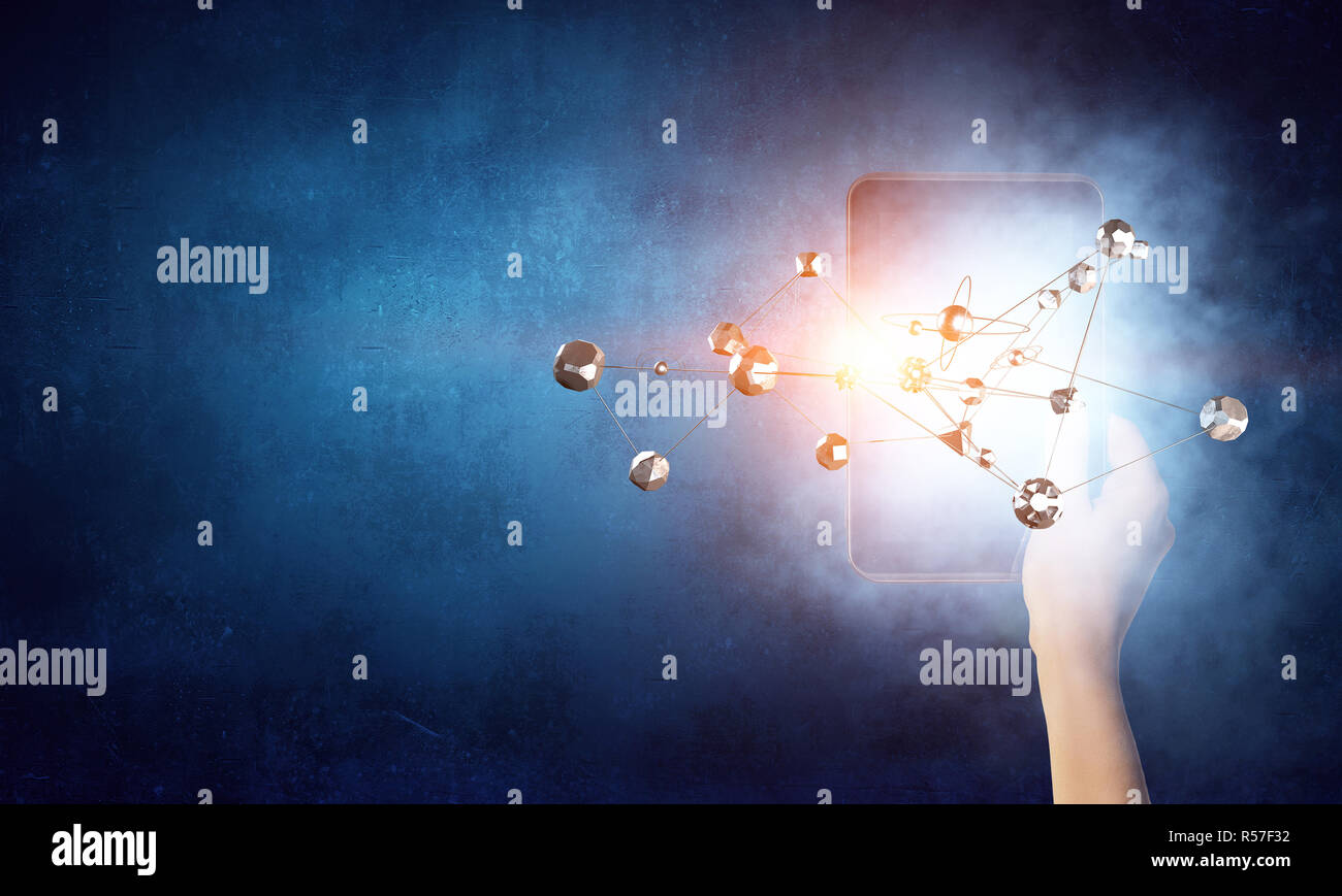 Connection technologies for business Stock Photo - Alamy