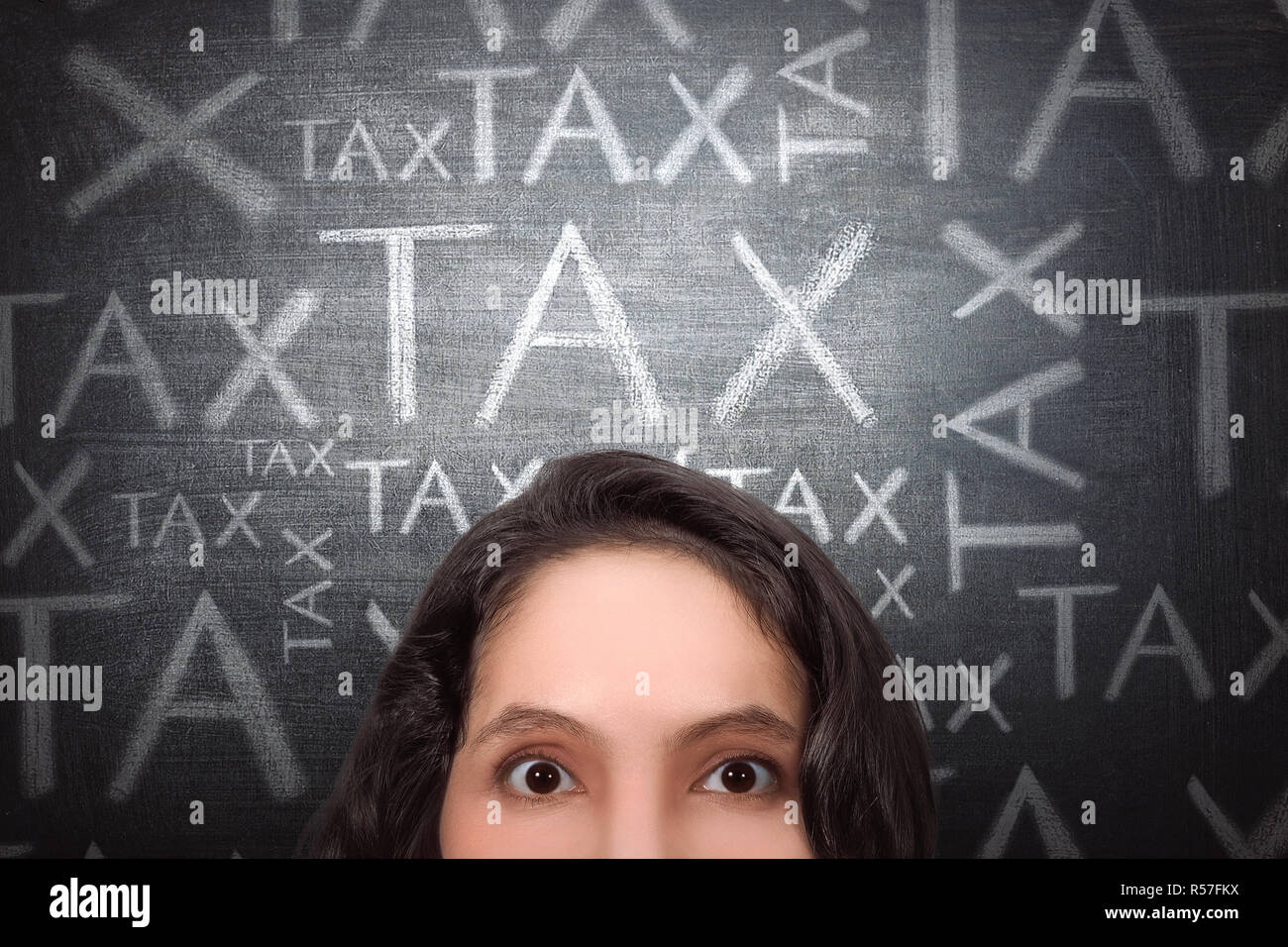 Tax time announcement on hi-res stock photography and images - Alamy