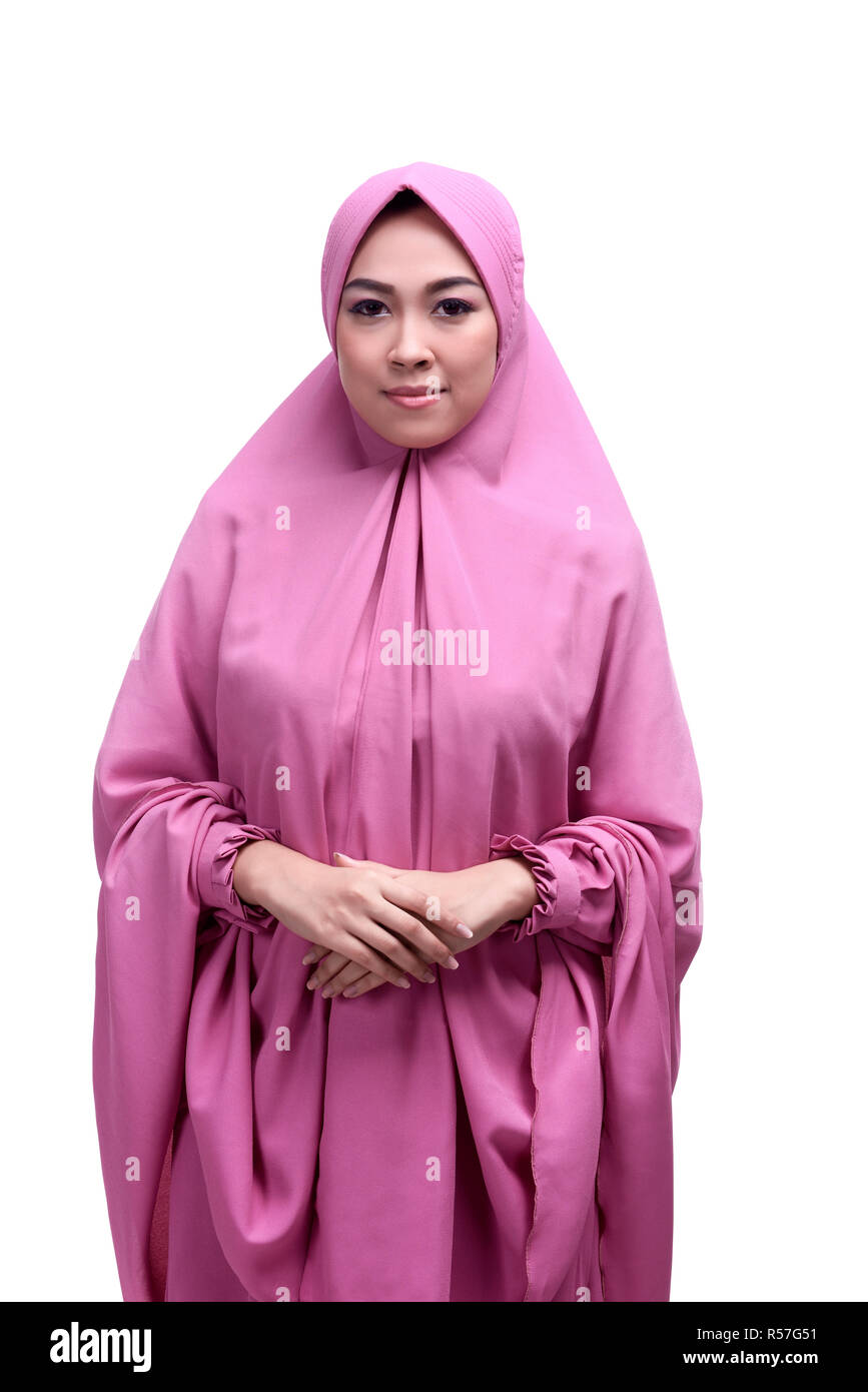 Young beautiful muslim woman smiles hi-res stock photography and images ...