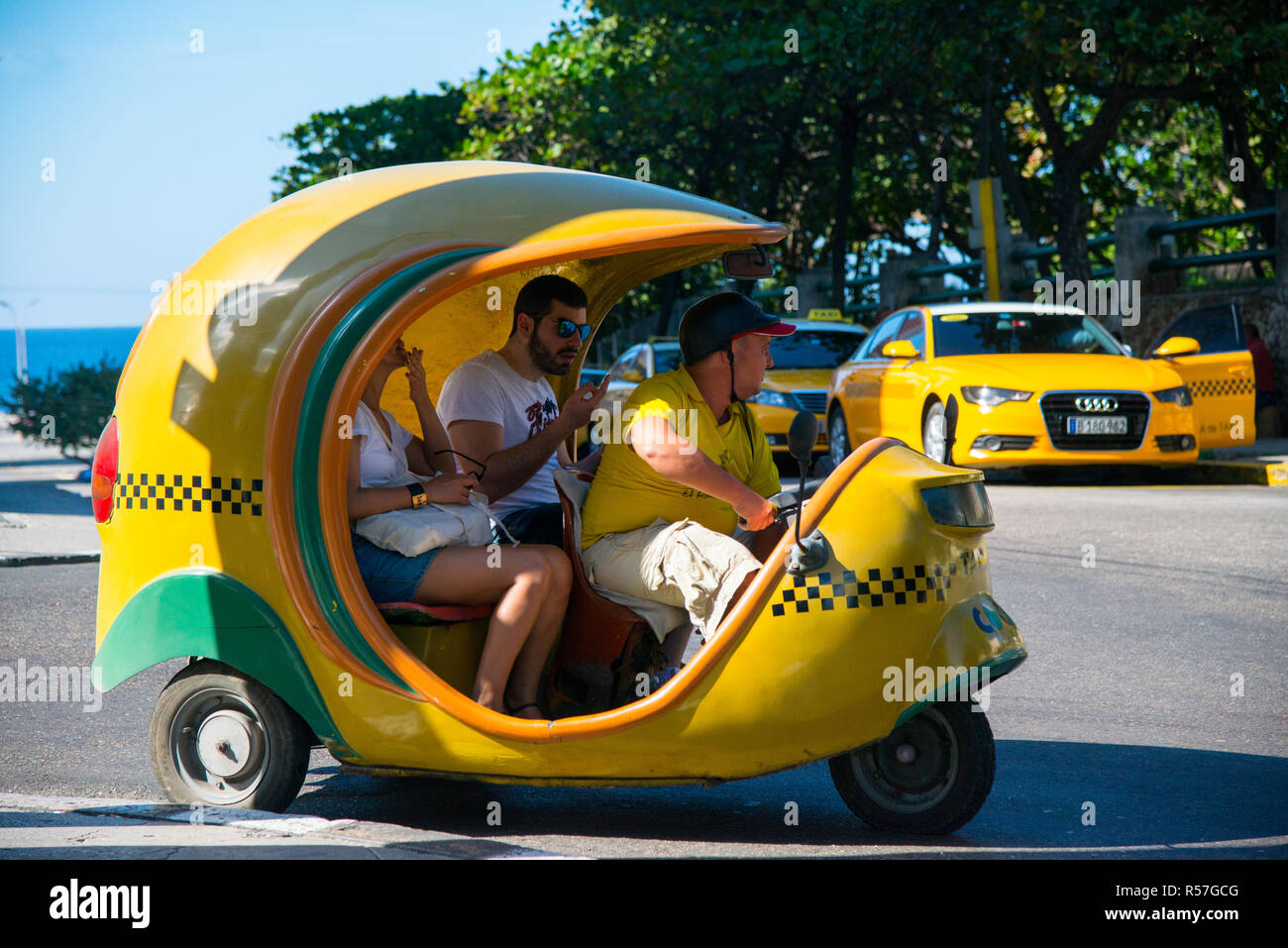 Cute taxi hi-res stock photography and images - Alamy
