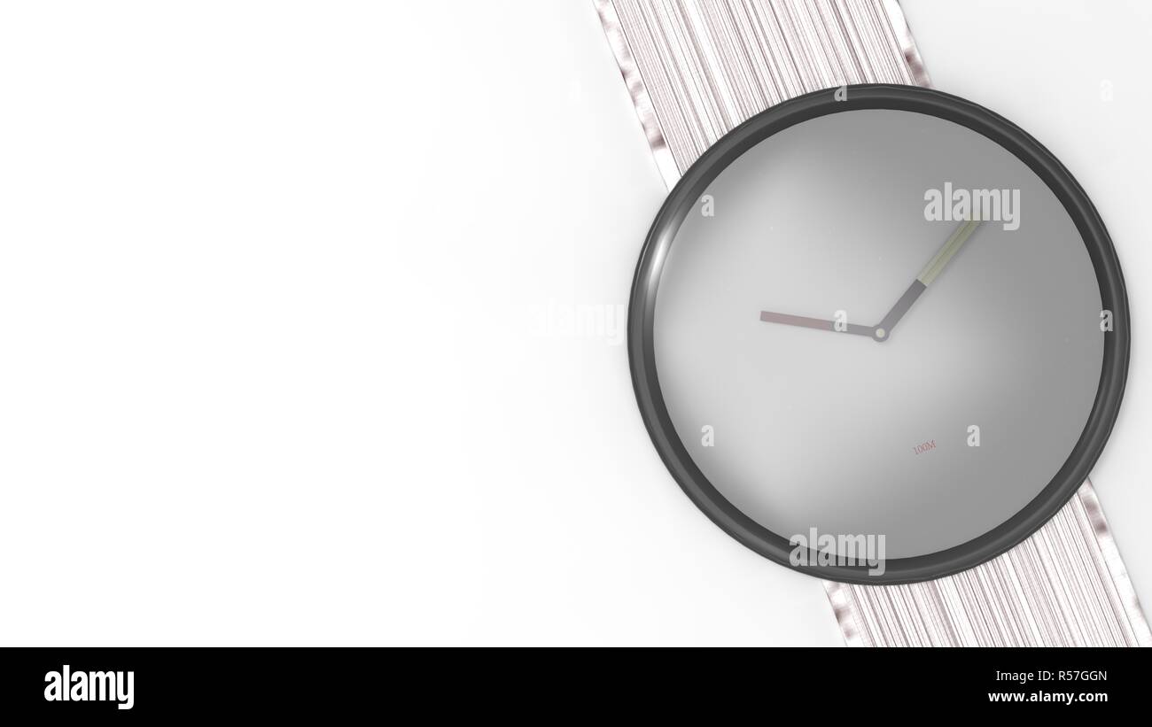 3d rendering of nice look fasion watch with clear background Stock ...