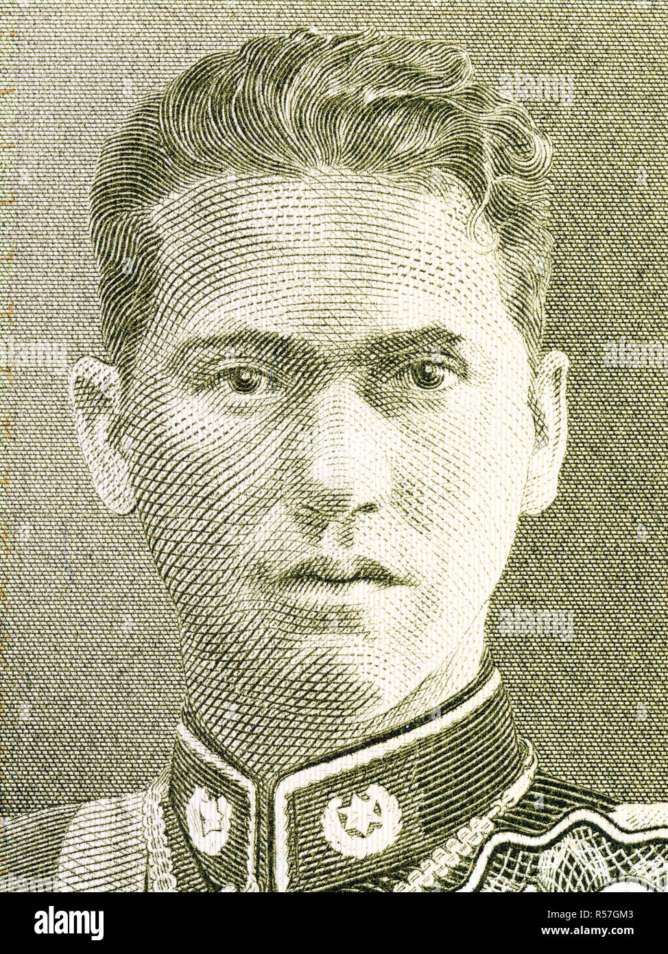 German Busch Becerra portrait Stock Photo - Alamy