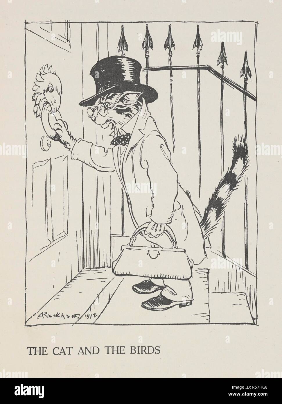 Arthur rackham cat hi-res stock photography and images - Alamy