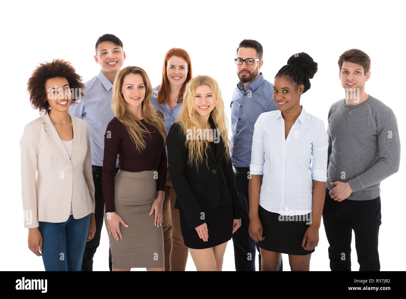 Portrait Of College Students Stock Photo - Alamy
