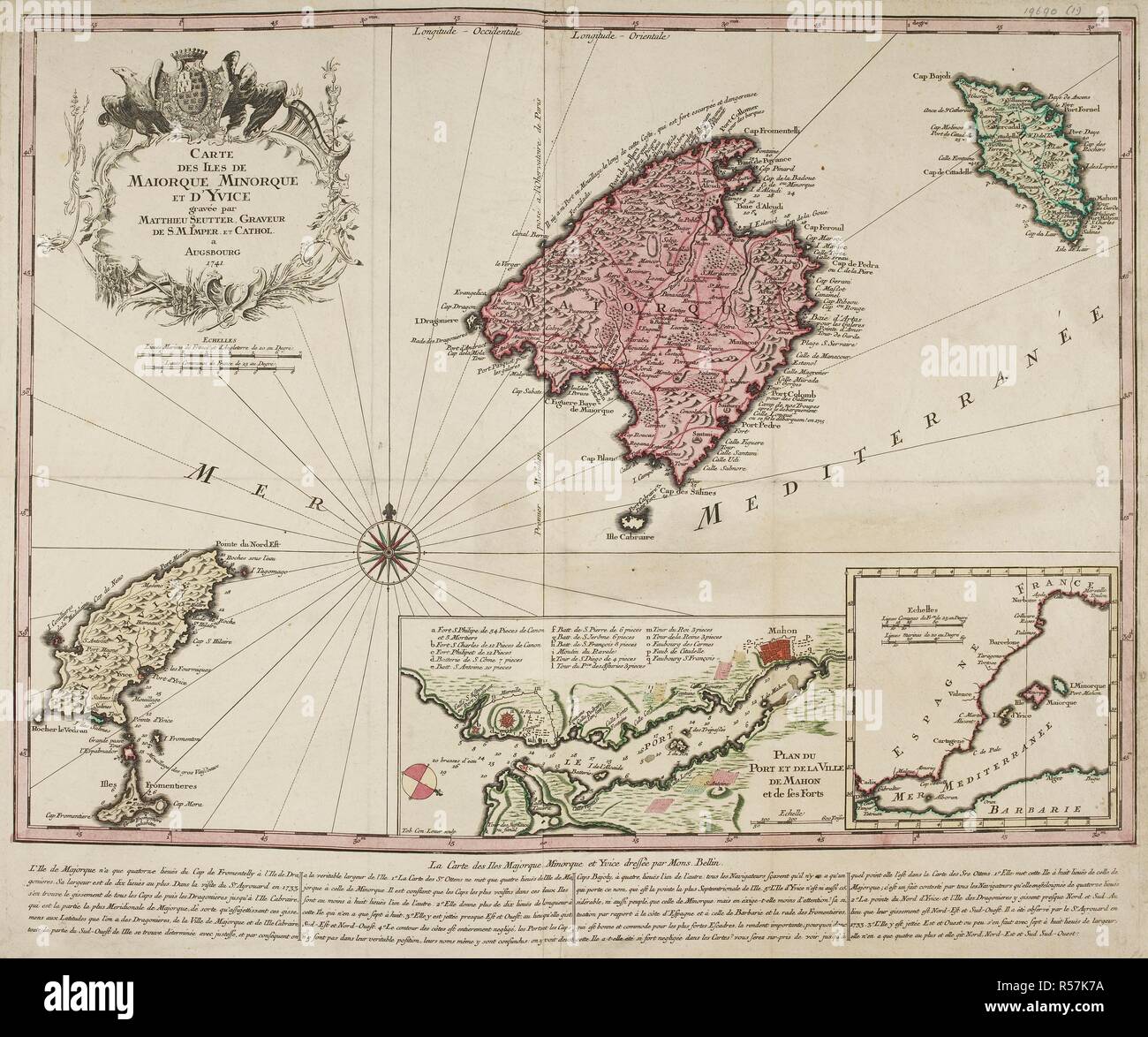 Balearic Islands Map High Resolution Stock Photography and Images - Alamy