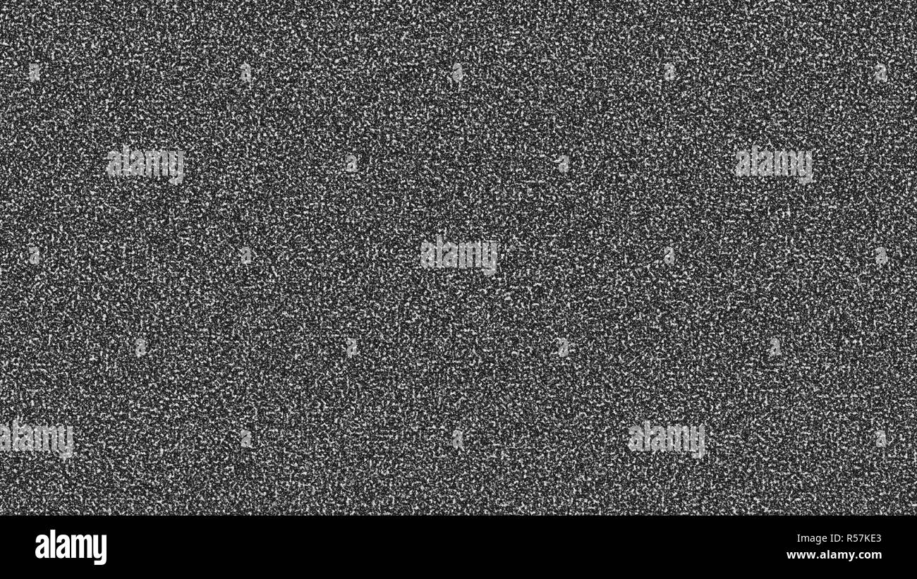TV white noise background. Digital backdrop Stock Photo - Alamy