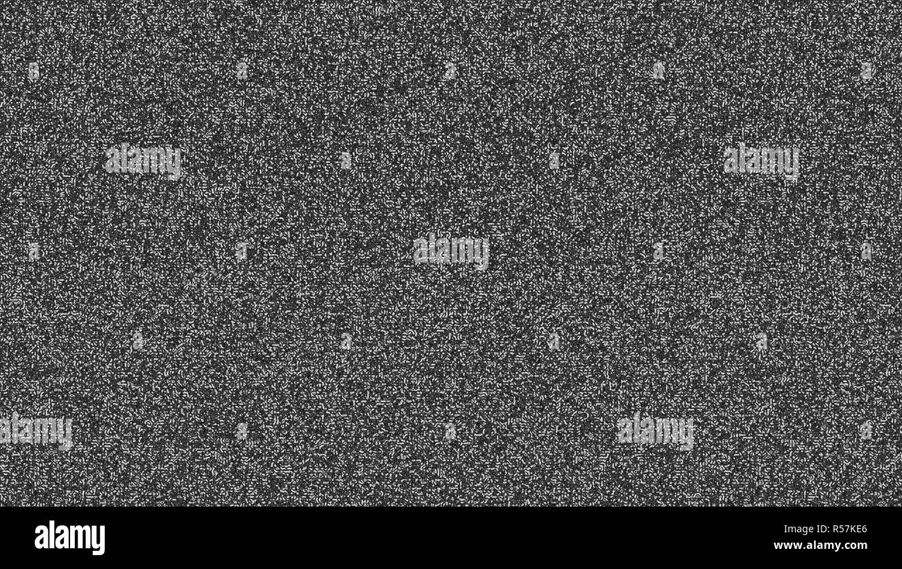 TV white noise background. Digital backdrop Stock Photo - Alamy