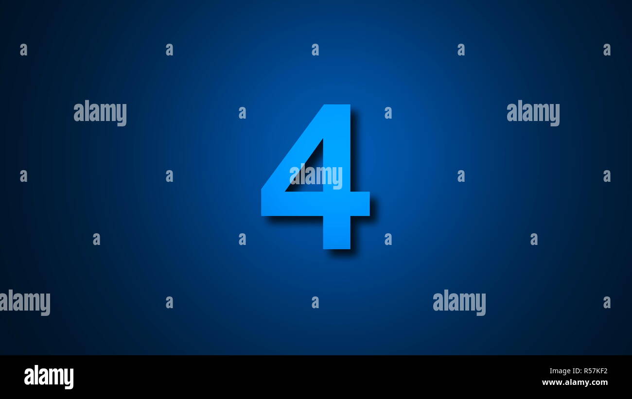 Highlighted Number with shadow. Digital background Stock Photo - Alamy