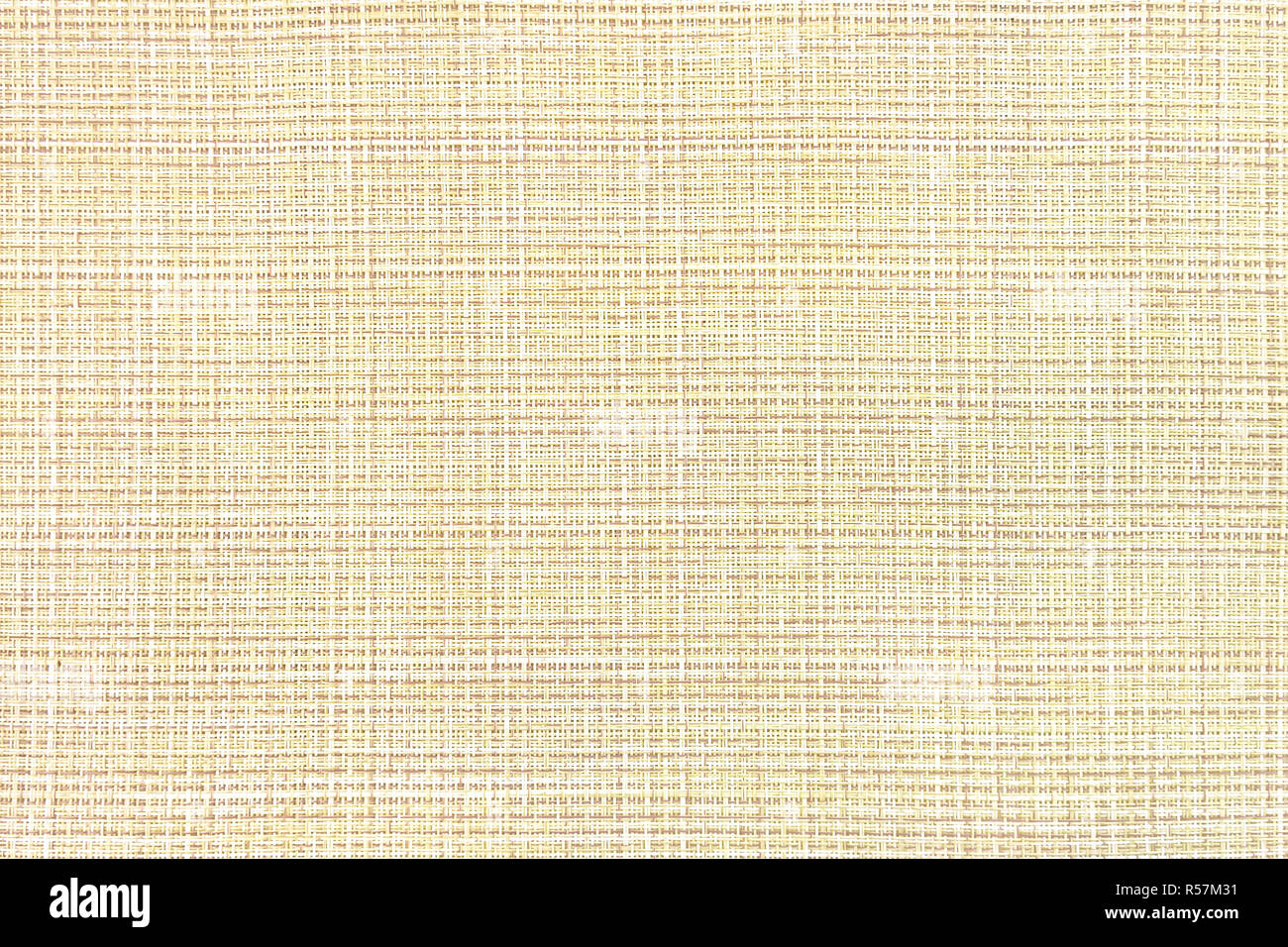 Fabric coarse weaving yellow Stock Photo - Alamy