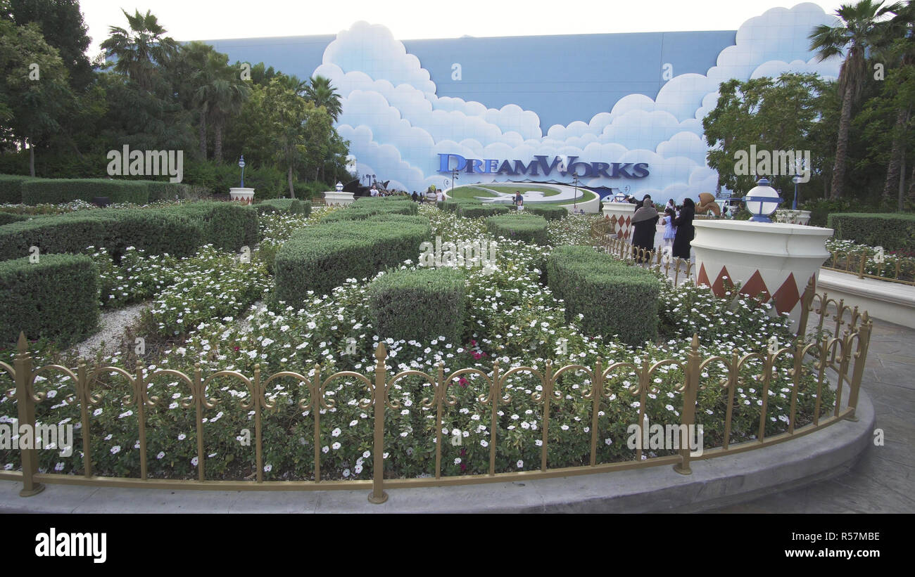 Territory of the amusement DreamWorks in Motiongate at Dubai Parks and ...