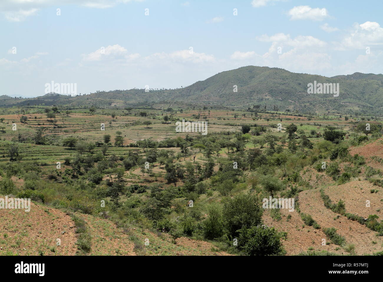 the landscape of the omo valley in ethiopia Stock Photo - Alamy