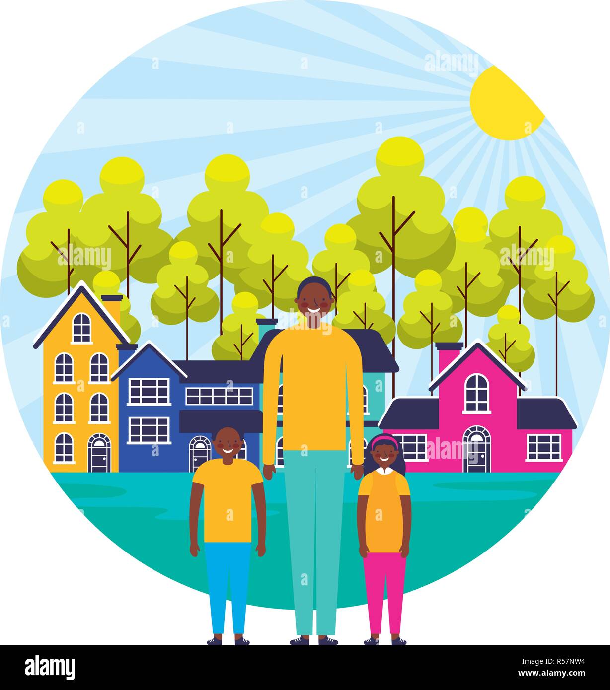 Suburban Community For Kids