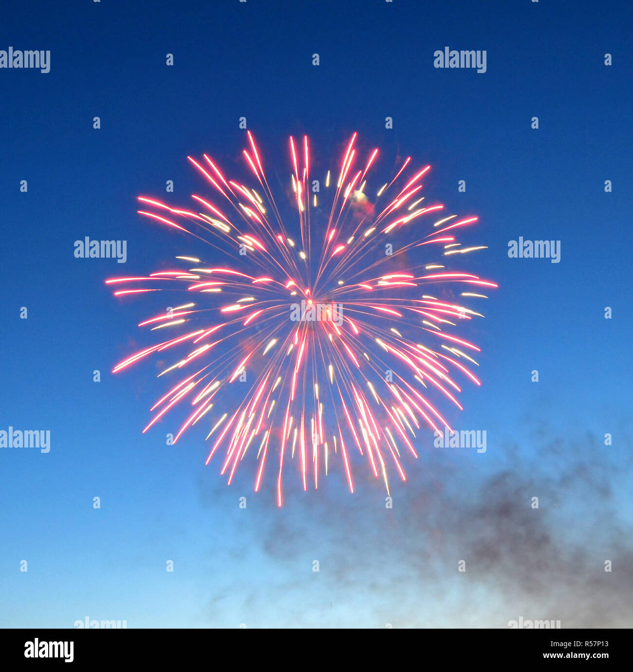 Fireworks and smoke hi-res stock photography and images - Alamy