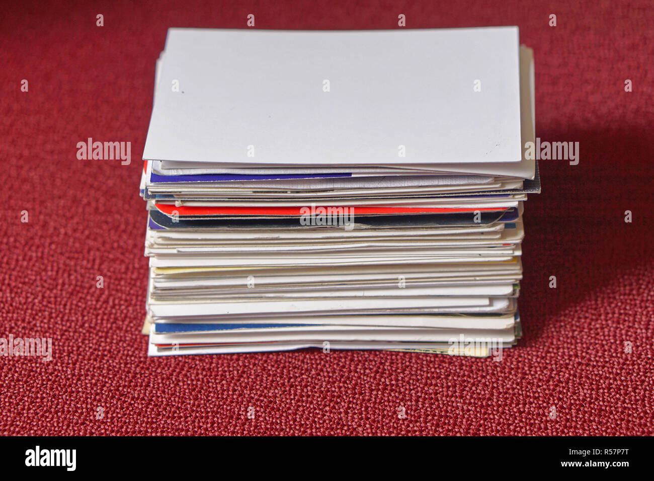Stack of cards hi-res stock photography and images - Alamy