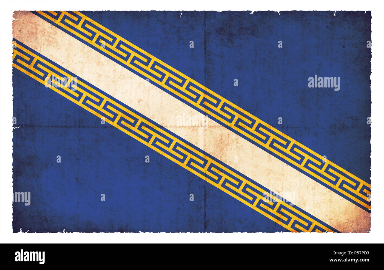grunge flag champagne-ardennes (france Stock Photo - Alamy