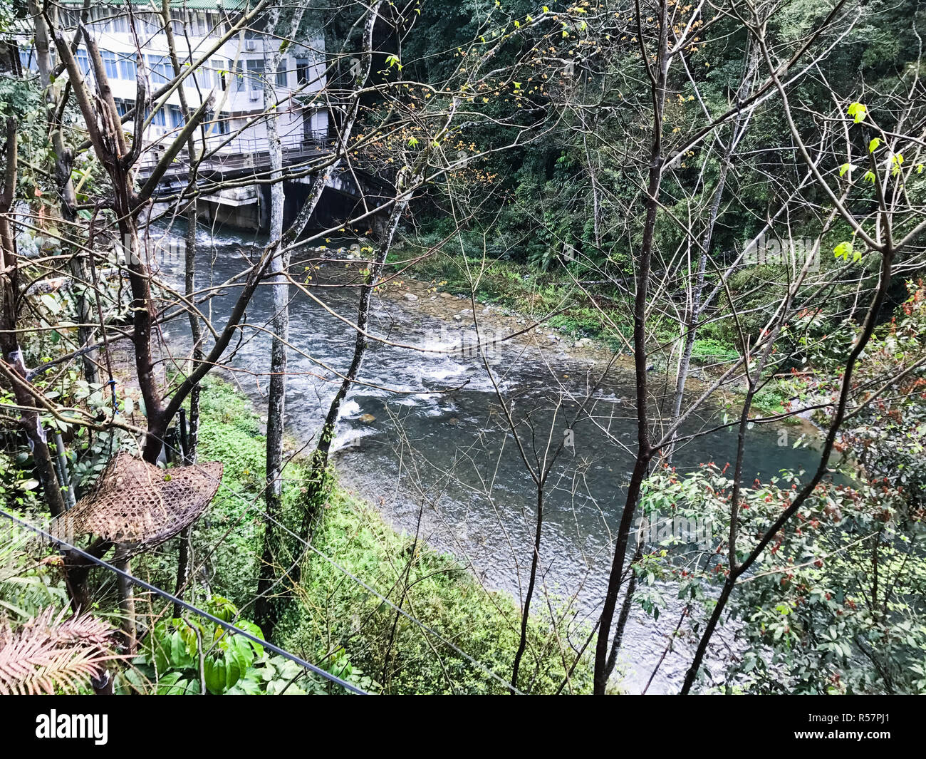 little river in Longsheng Hot Springs Forest Park Stock Photo - Alamy