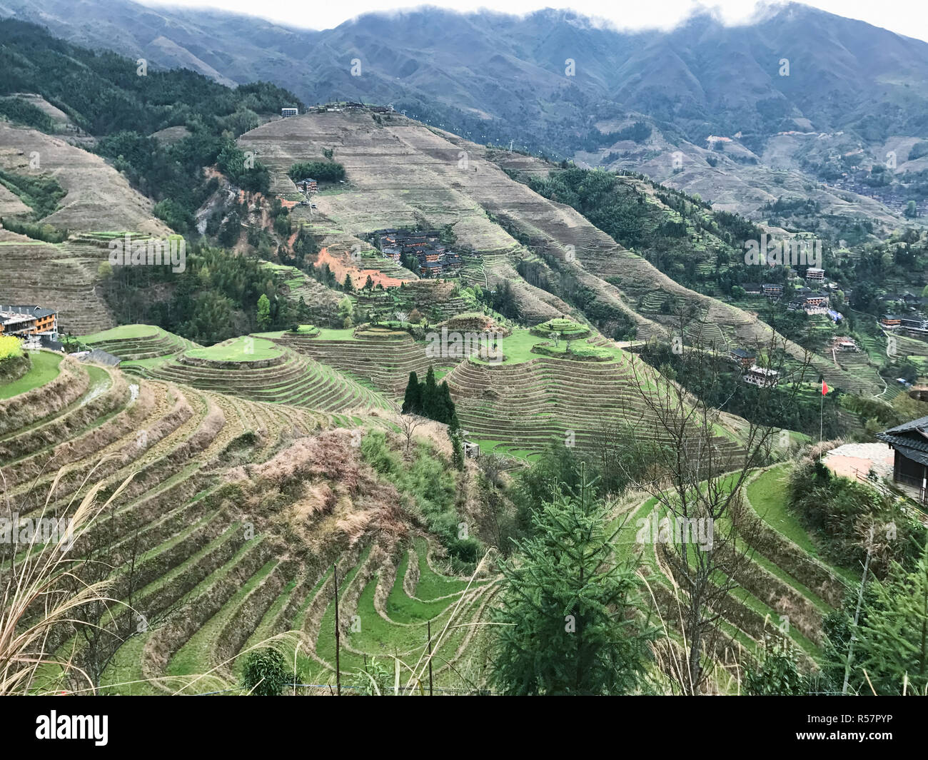 Dazhai villages hi-res stock photography and images - Alamy