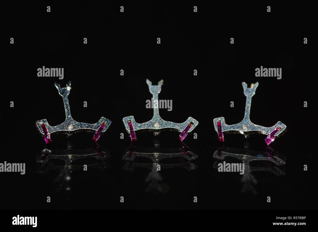 Watch Parts: Close Look at Three Vintage Metallic Pallet Fork Stock ...