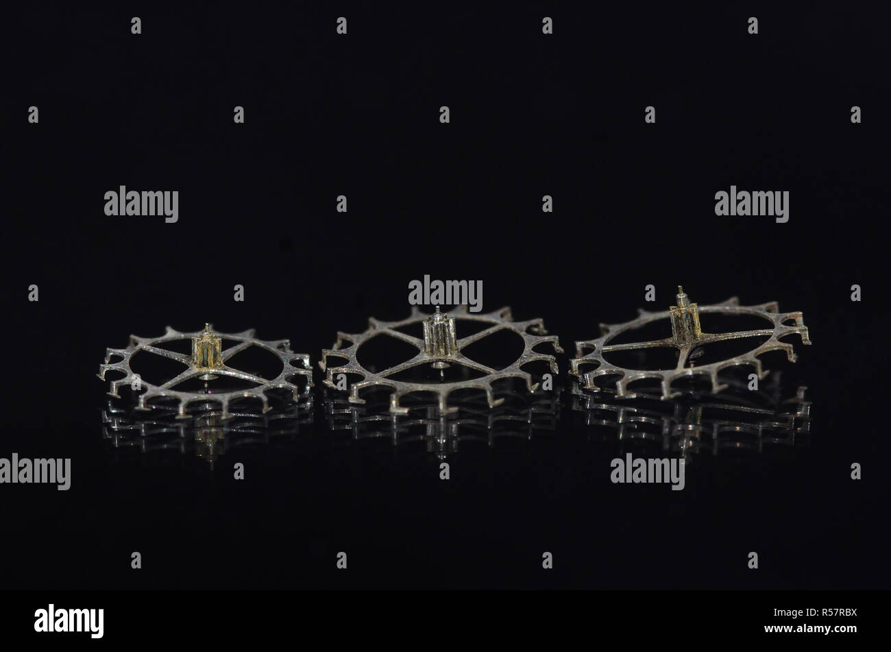 Watch Parts: Three Vintage Metallic Escape Wheel for Cylinder ...