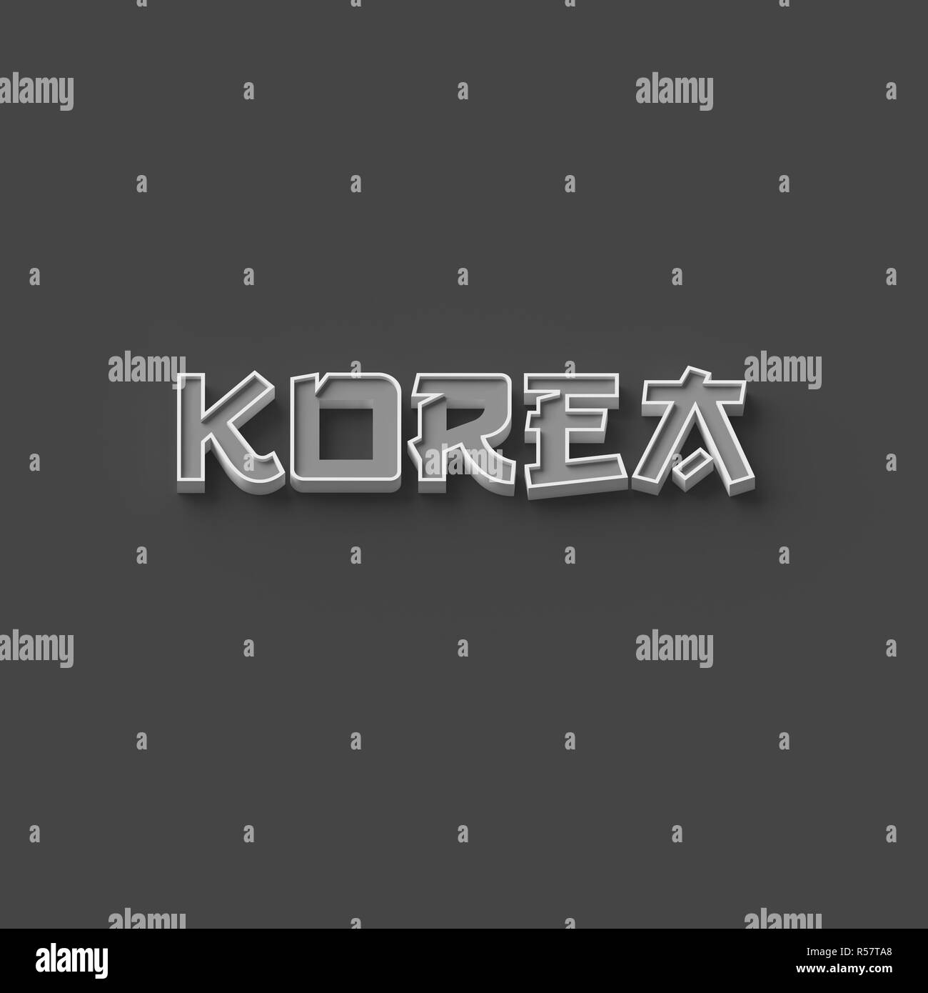 North korea design Black and White Stock Photos & Images - Alamy