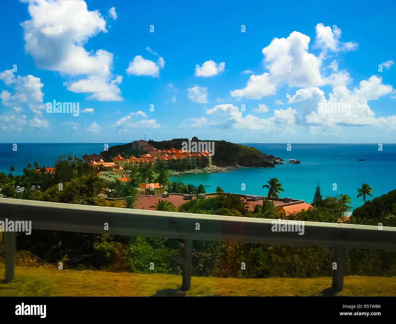 St maarten caribbean salt pond hi-res stock photography and images - Alamy