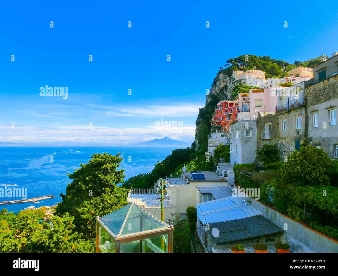 The beautiful Capri island Stock Photo - Alamy