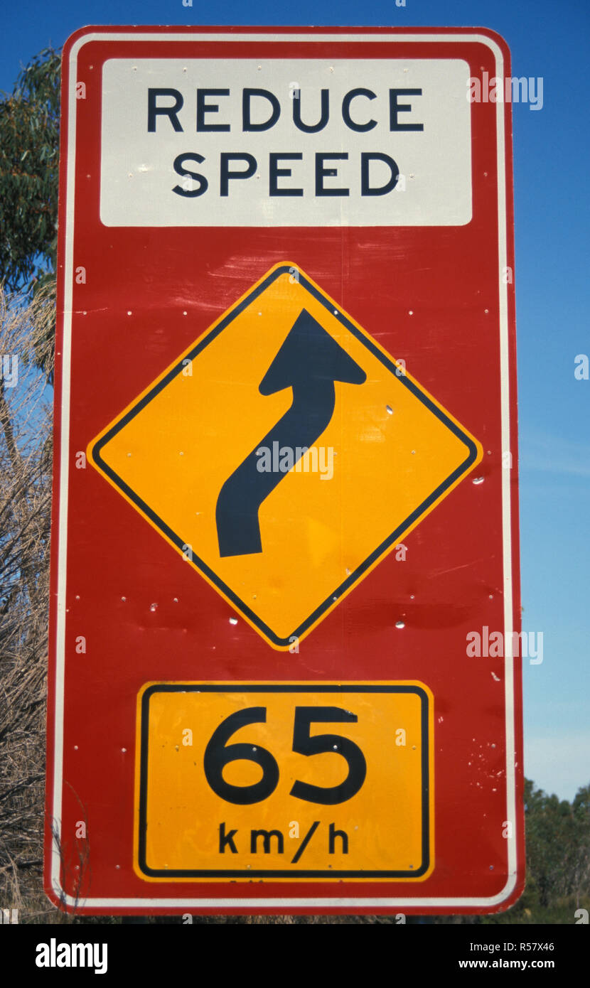 Australian road signs hi-res stock photography and images - Alamy