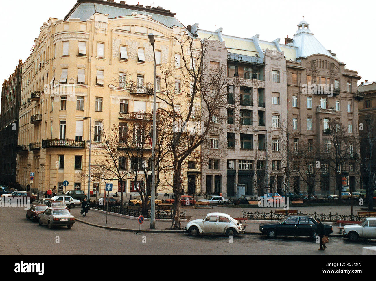 Budapest - Chancery Office Building - 1986 Stock Photo - Alamy