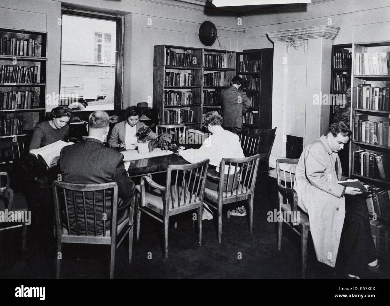Main Reading Room, Helsinki Information Library Stock Photo - Alamy