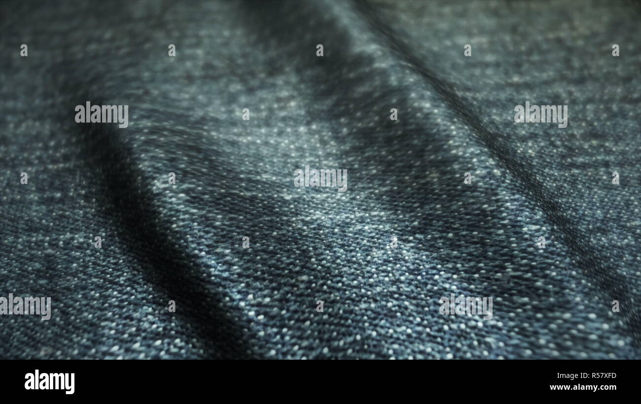 Realistic jeans waving in the wind. Abstract background Ultra-HD ...