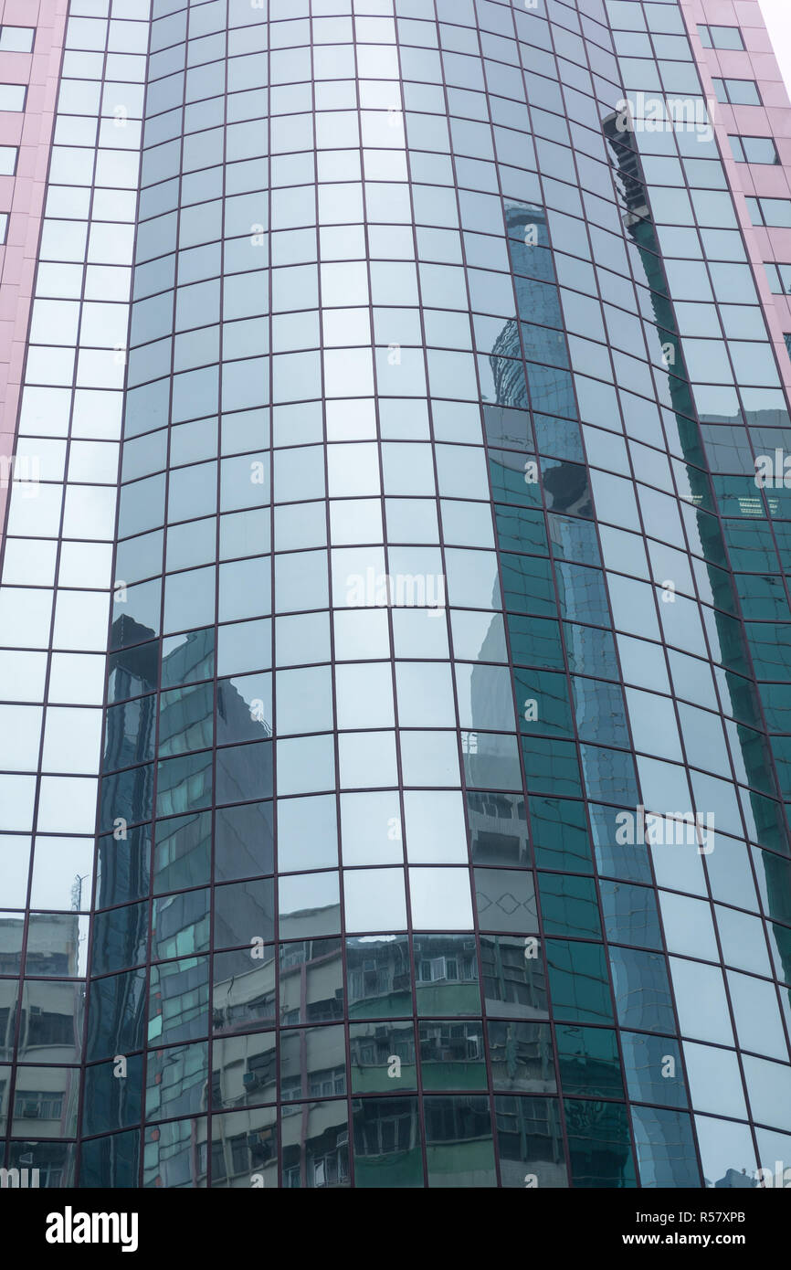 Blue Glass Building Stock Photo - Alamy