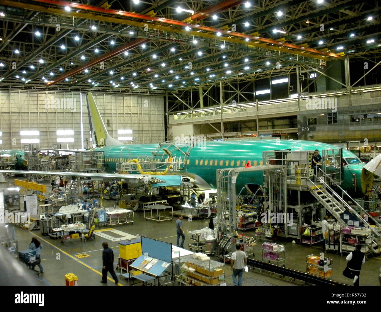 Boeing renton factory hi-res stock photography and images - Alamy