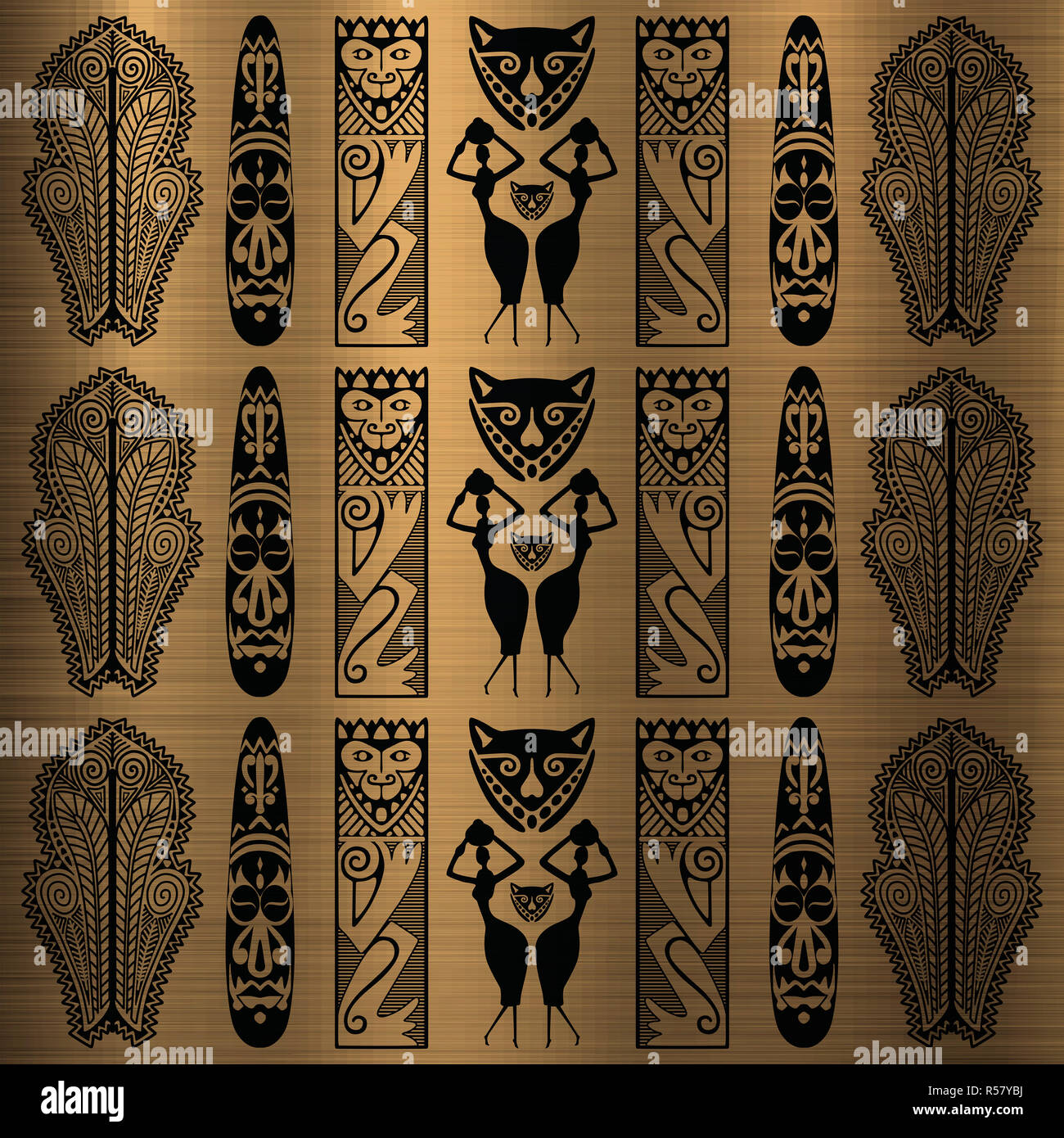 African Patterns Tattoos