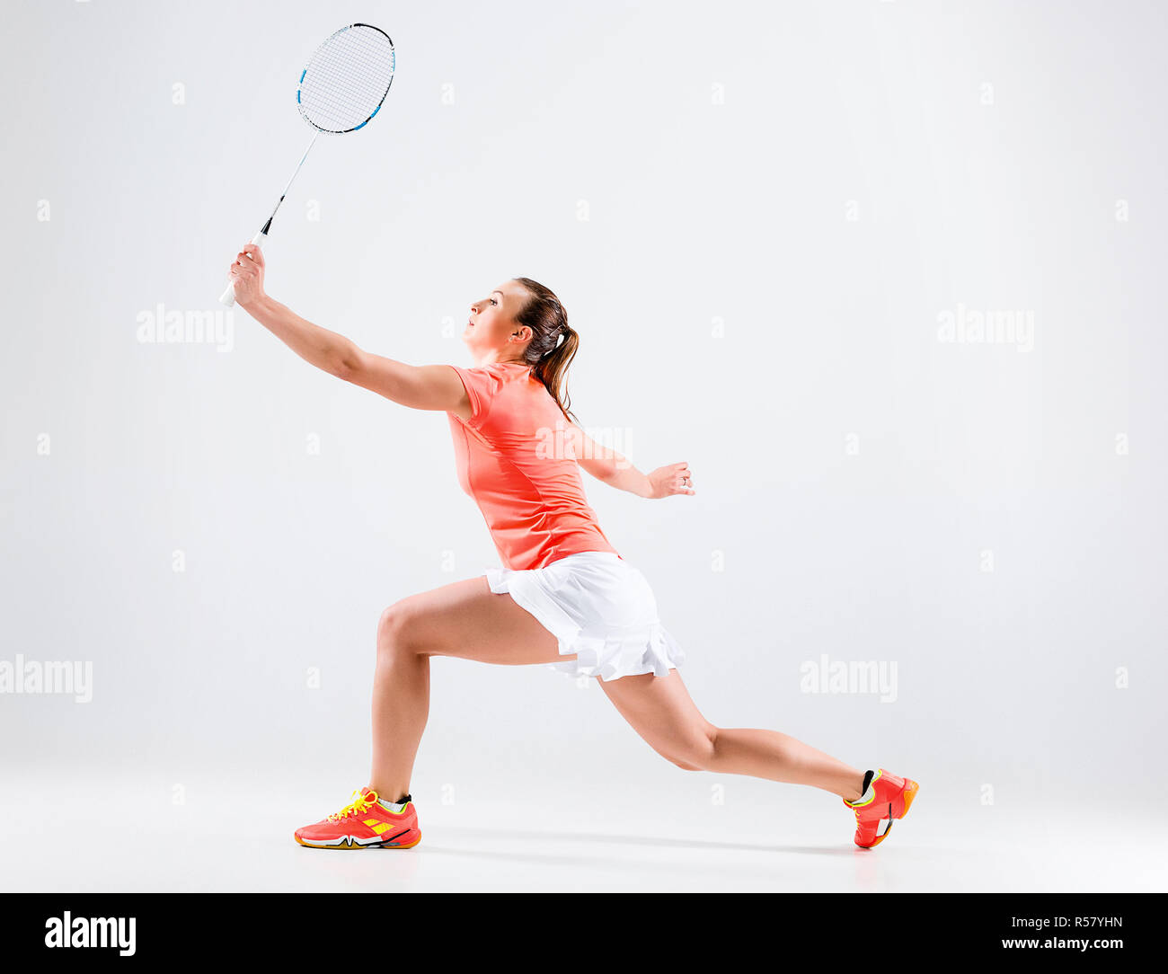 Badminton player nice active girl hi-res stock photography and images ...