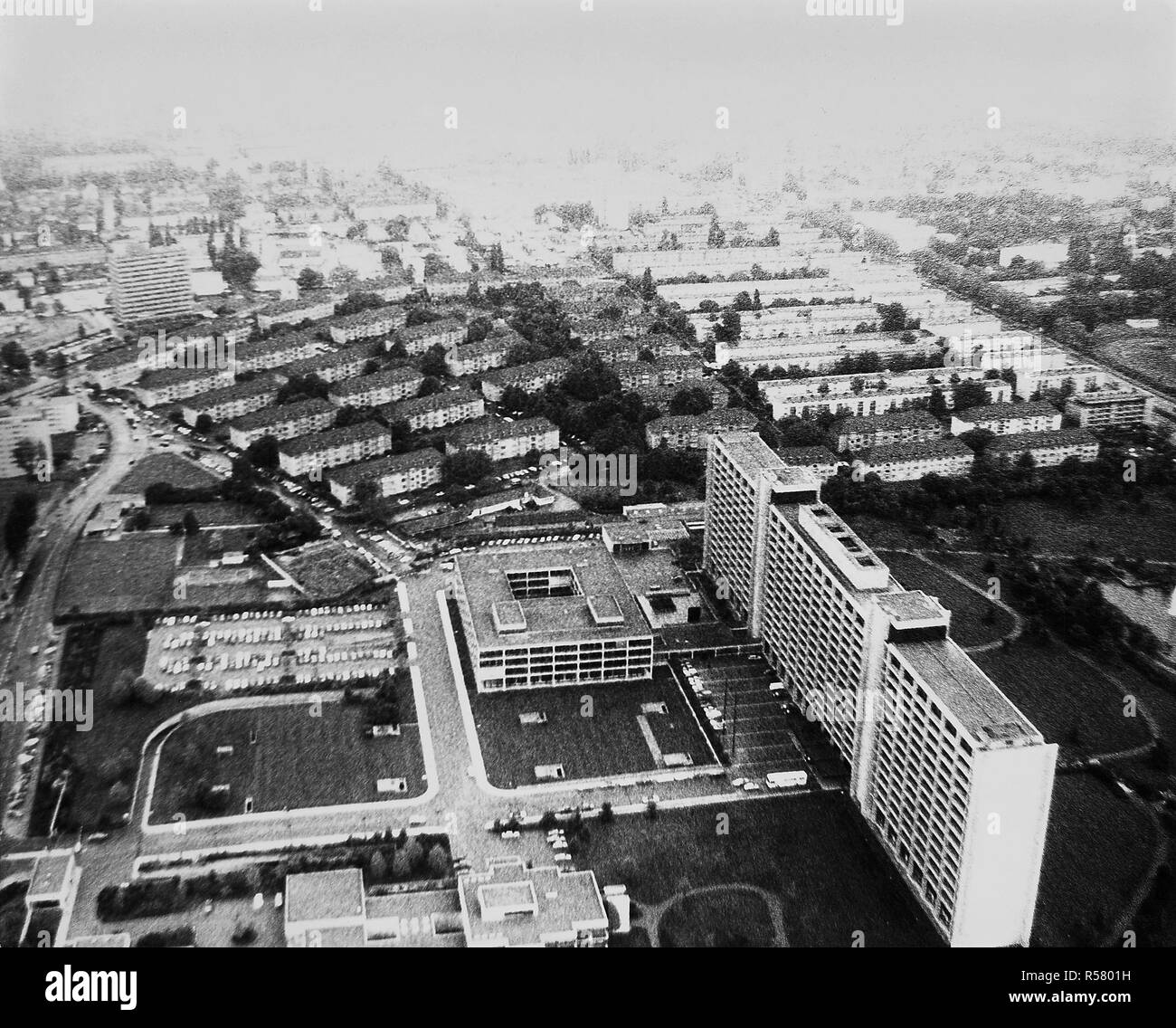 Aerial of athens Black and White Stock Photos & Images - Alamy
