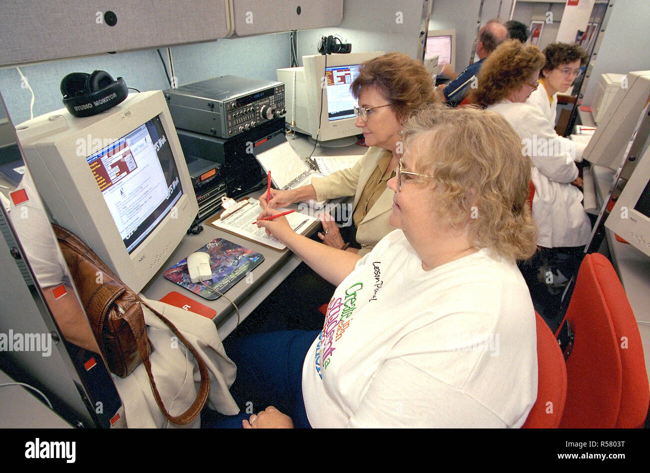 1990s teachers computer hi-res stock photography and images - Alamy