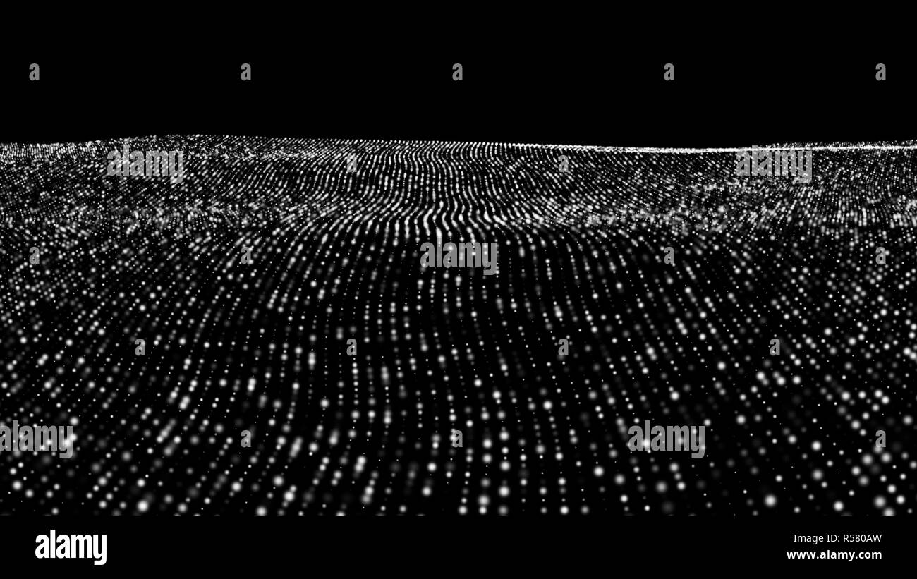 Abstract retro mountains on background Black and White Stock Photos ...