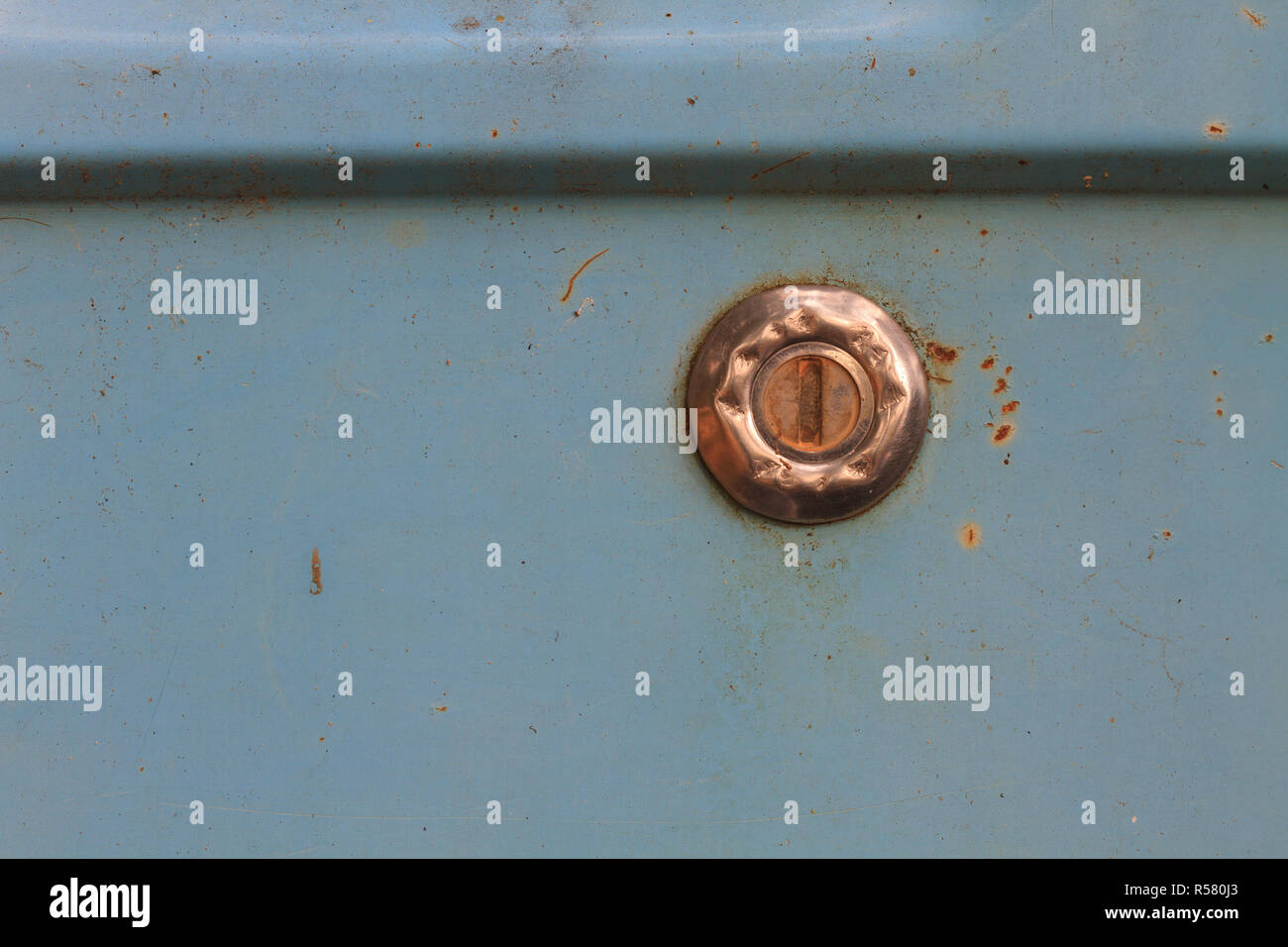 Close up of old keyhole Stock Photo - Alamy